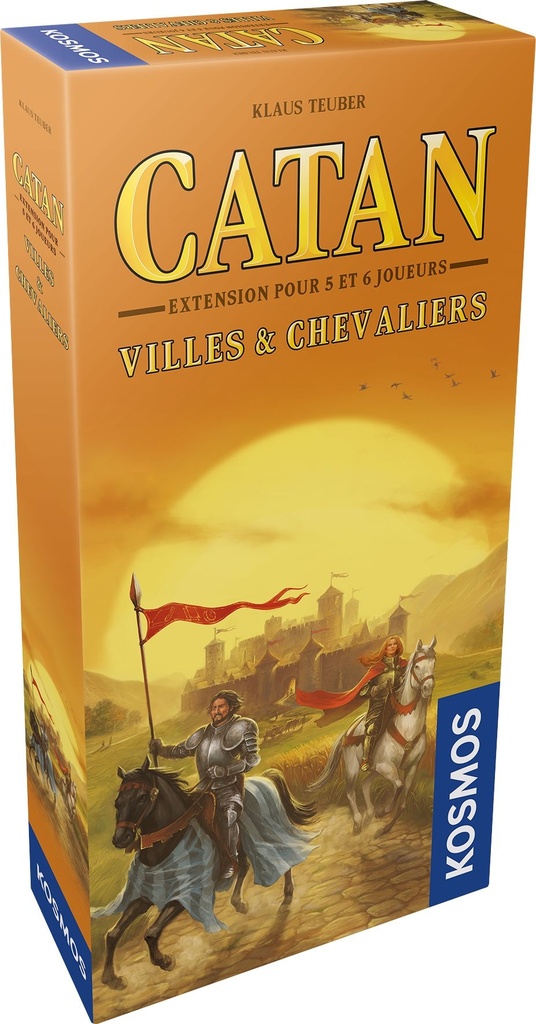 Catan - Ext Villes et chevaliers 5-6 joueurs | La Maison du Cormoran